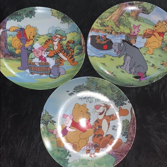 Disney | Accents | 3 Disney Plates | Poshmark
